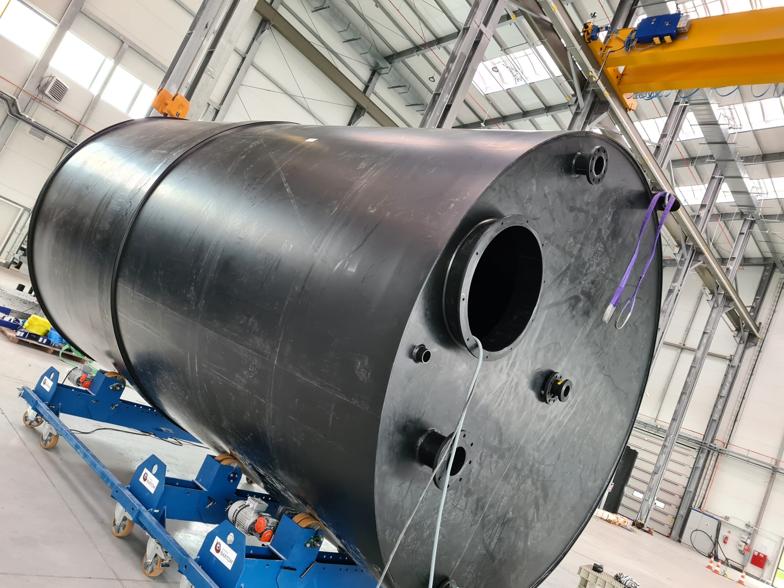 PE 100-RC - nowa generacja polietylenu w produkcji zbiorników - Amargo